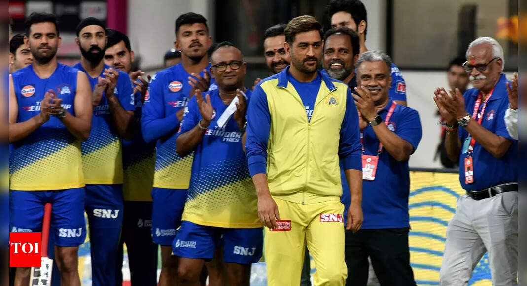 Chennai Super Kings' MS Dhoni becomes first player to captain an IPL ...