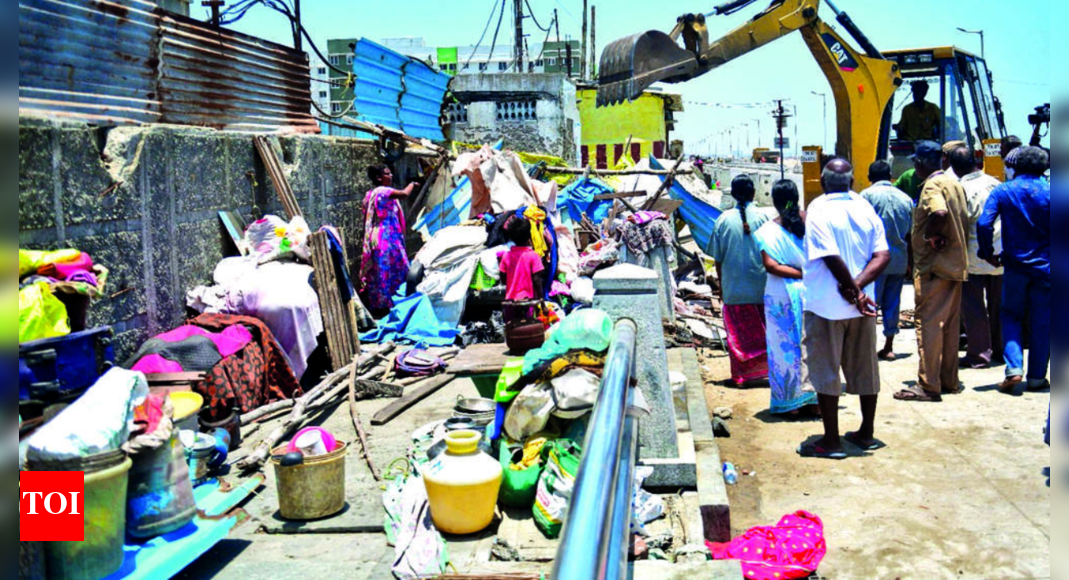 Greater Chennai Corporation cracks down on Loop Road squatters ...