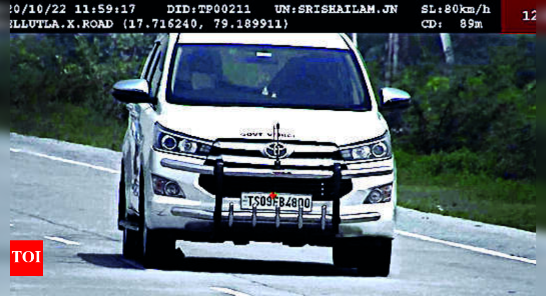 Telangana: Telangana chief electoral officer's car has pending challans ...