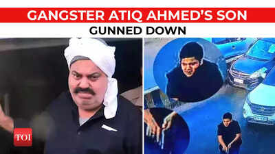 Atiq Ahmed's son Asad killed in an encounter in UP's Jhansi | Lucknow News - Times of India