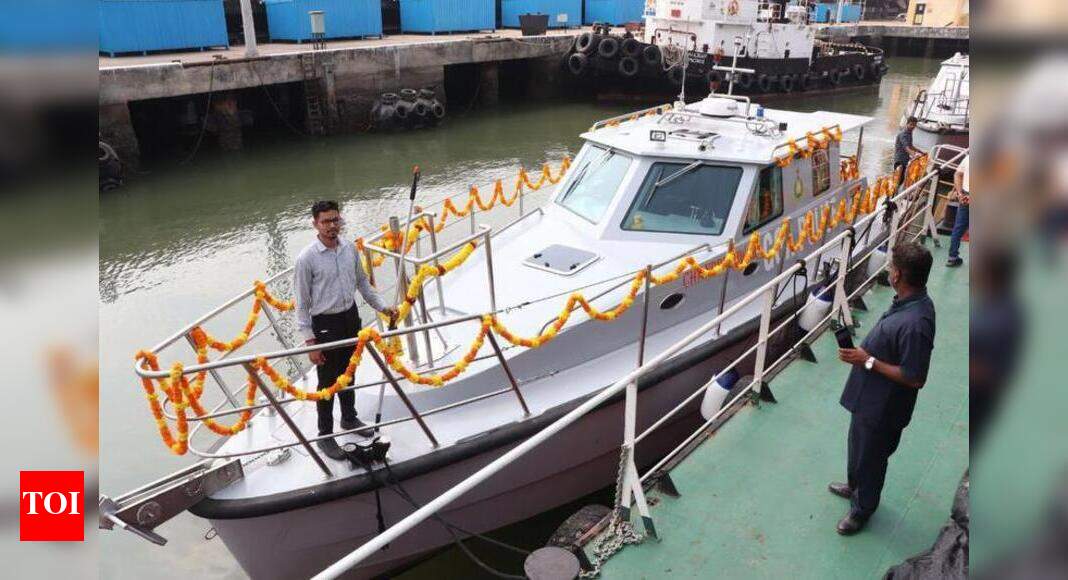 15m interceptor boat adds G20 security heft | Goa News - Times of India