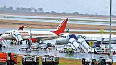 Gmr: GMR Innovex launches CoE to boost robotics in aviation | Hyderabad ...