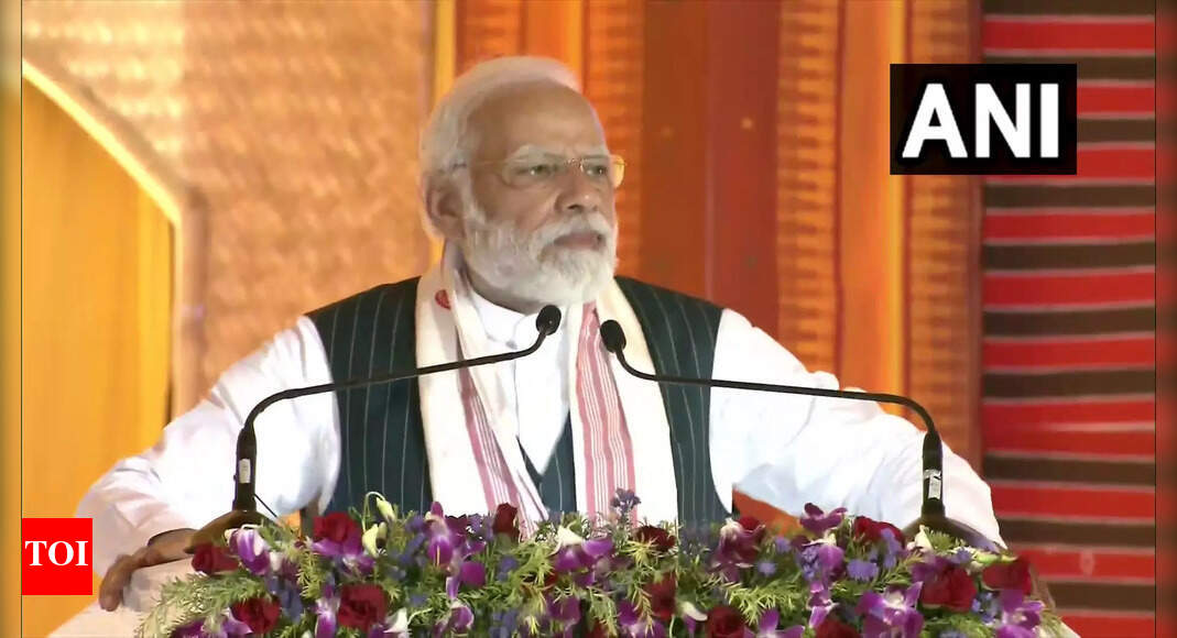 Modi in Assam Live Updates: On Rangoli Bihu PM to dedicate Rs 14,300 ...