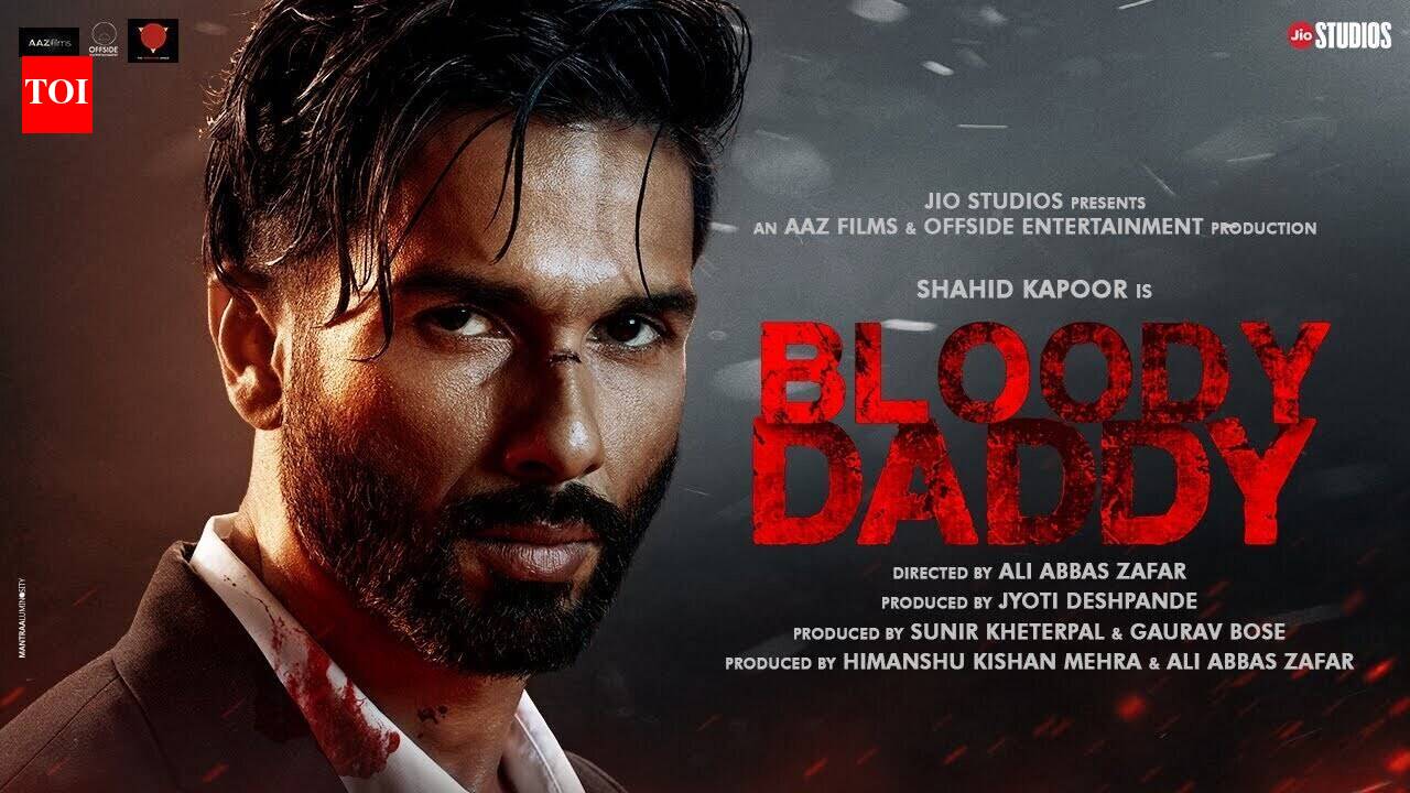 'Bloody Daddy' teaser: Shahid Kapoor starrer 'Bloody Daddy' Official teaser