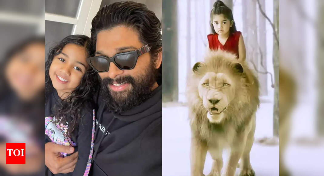Allu Arjun pens heartwarming message for daughter Allu Arha as ...