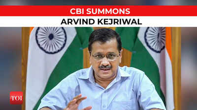 Arvind Kejriwal summoned by CBI in delhi excise policy case | India News - Times of India