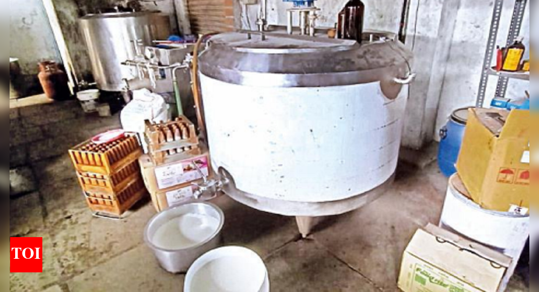 Illegal ice cream unit using inferior ingredients busted | Hyderabad ...