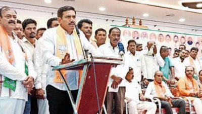 Karnataka elections: Choose BJP, B Y Vijayendra appeals to KR Pet ...