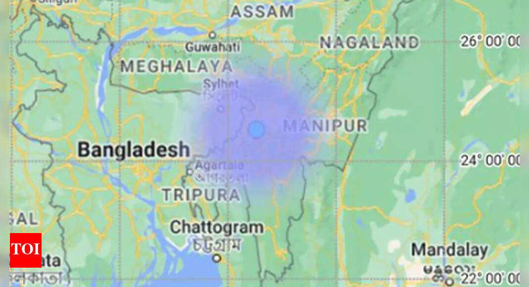 Magnitude-3.4 earthquake hits Tripura's Dharmanagar | Agartala News ...