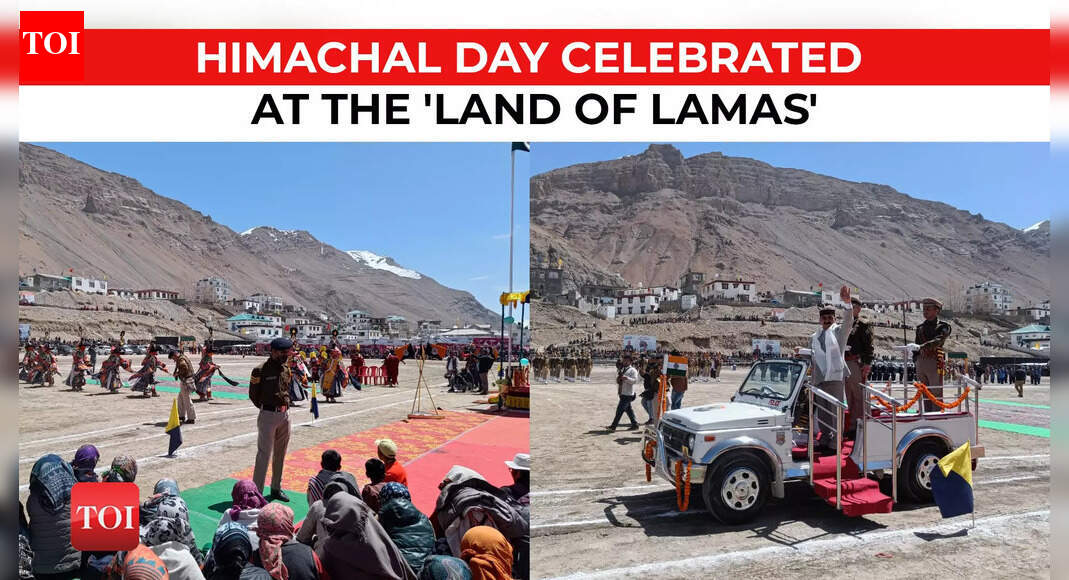 Himachal Day celebrated with fervour at Kaza town near China border