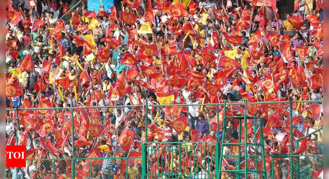 IPL 2023: Sellout crowd for Monday Derby between RCB and CSK | Cricket ...