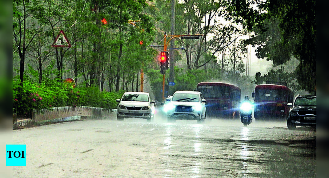 Heavy Rain And Hail Lash Parts Of Nashik Dist | Nashik News - Times of India