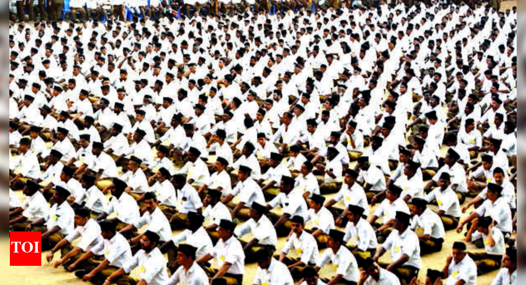 RSS marches pass off peacefully in Tamil Nadu | Chennai News - Times of ...