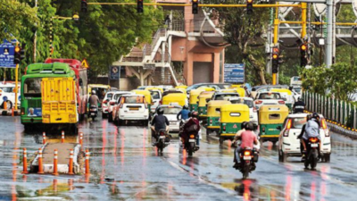 Delhi Rain News: Rain brings some respite in Delhi, more expected | Delhi News - Times of India