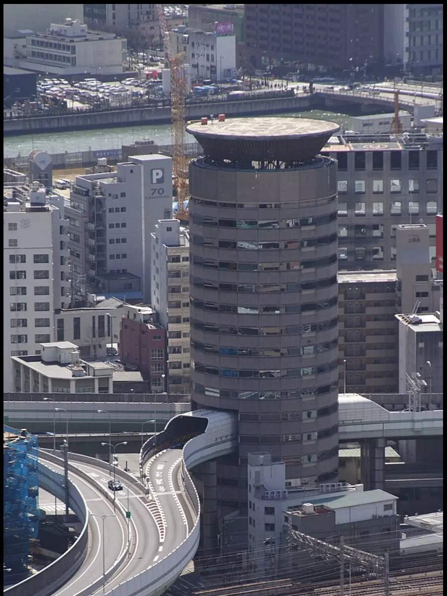 Gate Tower Building: A Highway Through A Building in Japan | Times of India