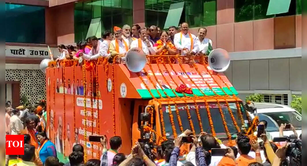 Lucknow Municipal Corporation Election: BJP candidate Sushma Kharakwal ...
