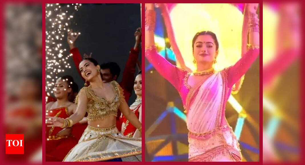 Rashmika Mandanna wins hearts with her back-to-back stage performances ...