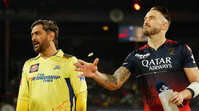 IPL 2023: RCB win toss, elect to bowl against CSK | Cricket News ...