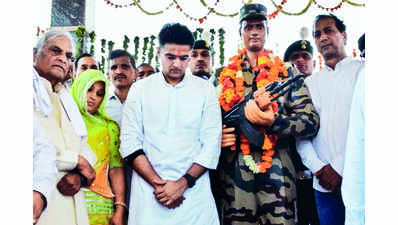 Sachin Pilot: Amend Laws To Help Martyrs’ Widows Get Govt Jobs: Pilot ...