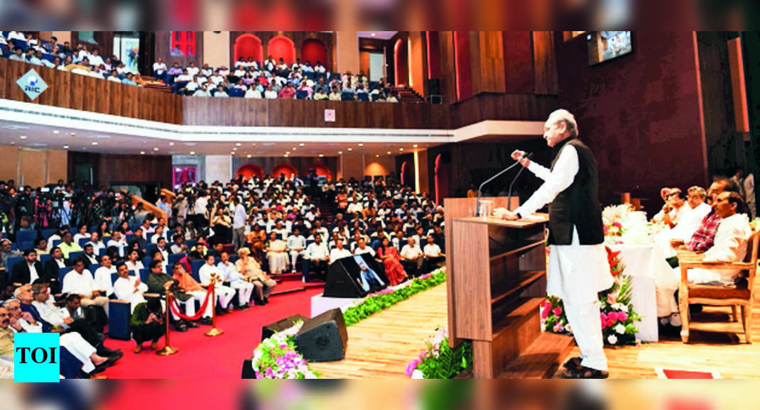 Cm Inaugurates Raj International Centre | Jaipur News - The Times of India