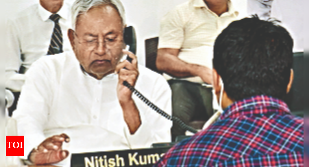 Nitish Kumar: People Complain To Cm About Problems And Officials’ Apathy | Patna News - Times of ...