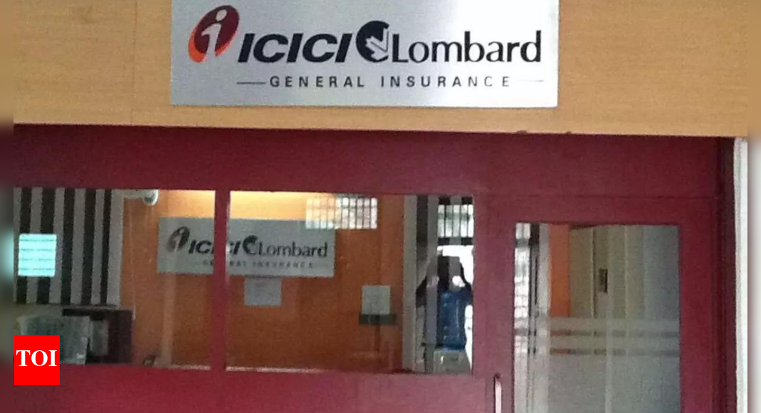 ICICI Lombard quarterly profit rises 40% as premiums climb - Times of India
