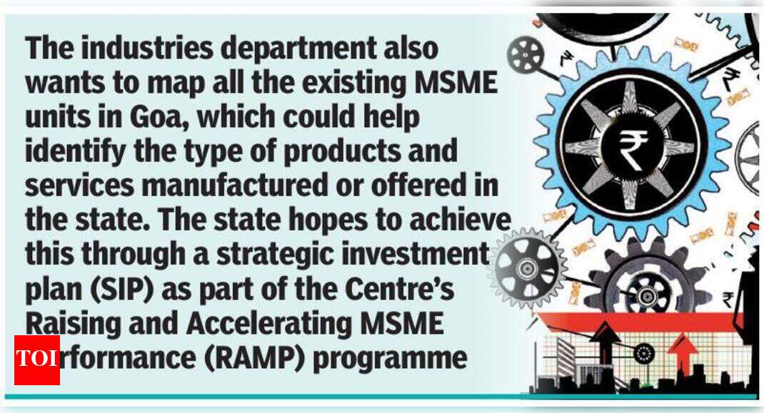 Hunt on for consultant to help RAMP up MSME growth in Goa | Goa News - Times of India