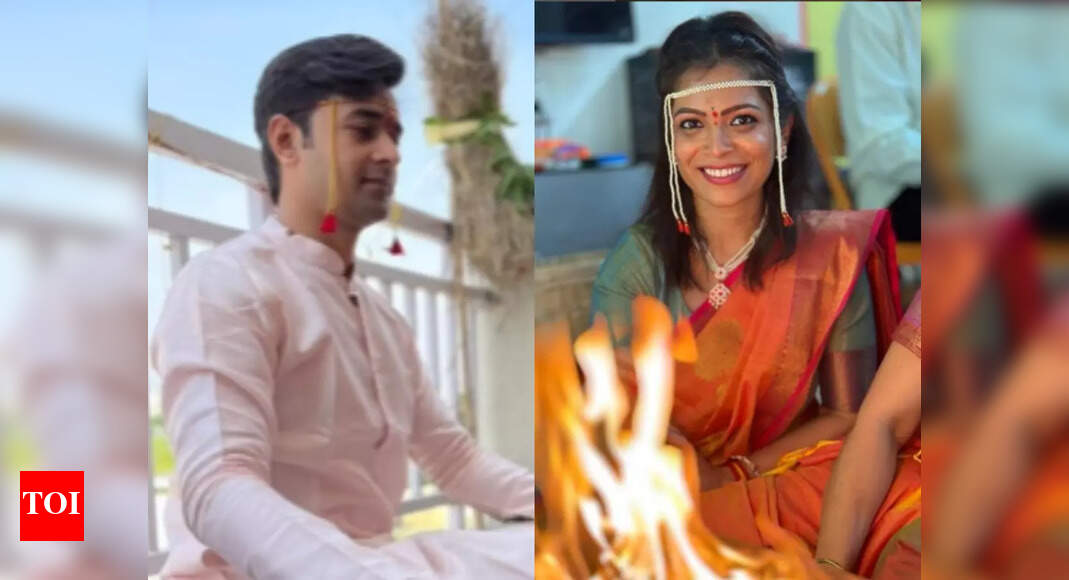 Marathi TV couple Sanket Pathak and Suparna Shyam kick start their pre ...