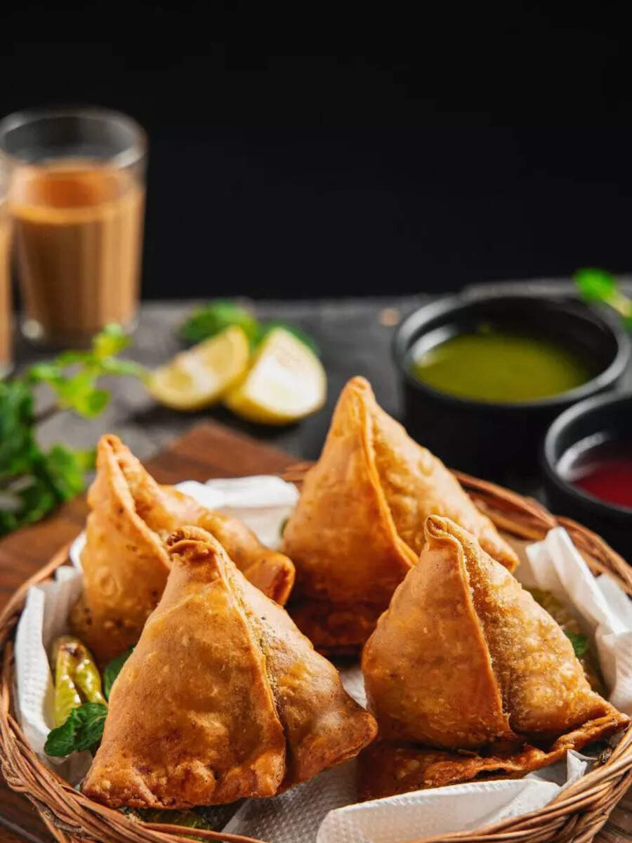 Zero oil High-protein Samosa recipe for weight watchers | Times of India