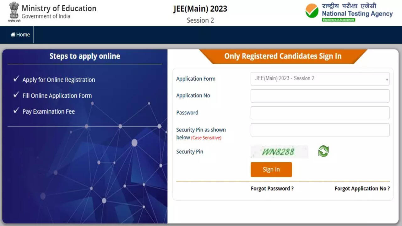 Jee Main Form Correction Date 2023 - Printable Forms Free Online