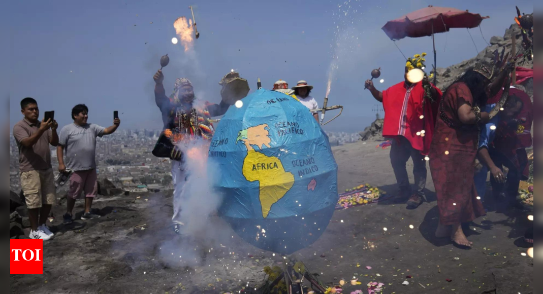 Earth: Activists gather for Earth Day, urge action to avoid 'dystopian ...