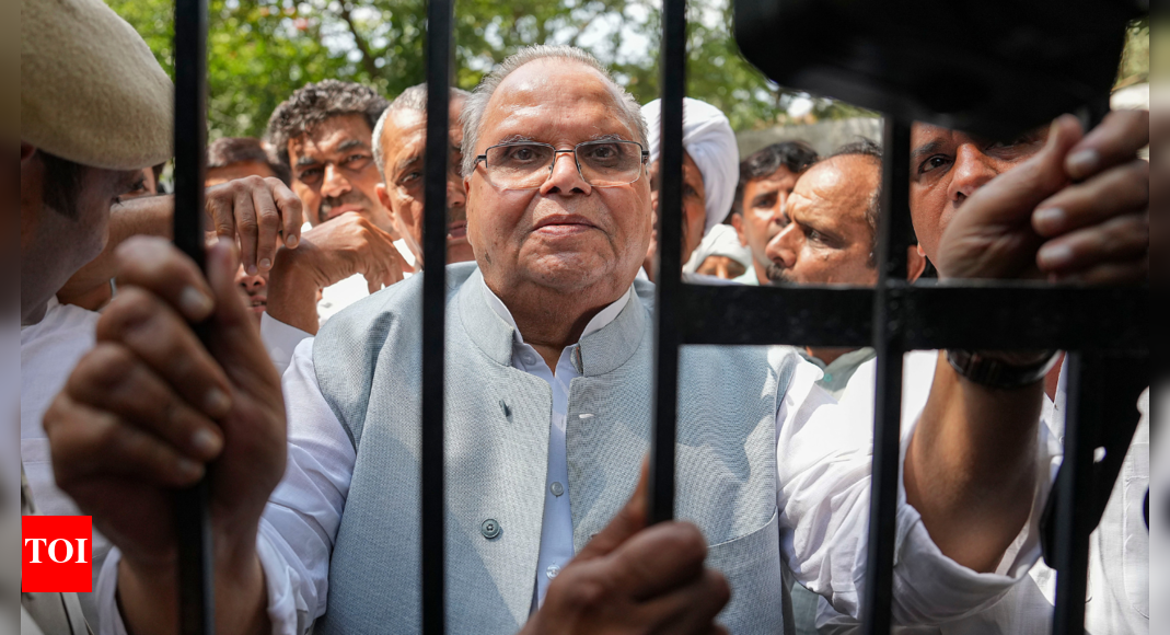 Malik: Nitish Kumar's JD(U) supports Satya Pal Malik, says 'Malik Sahab ...