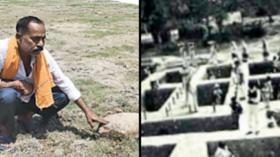 80-pillar assembly hall at Kumhrar lost in oblivion | Patna News ...