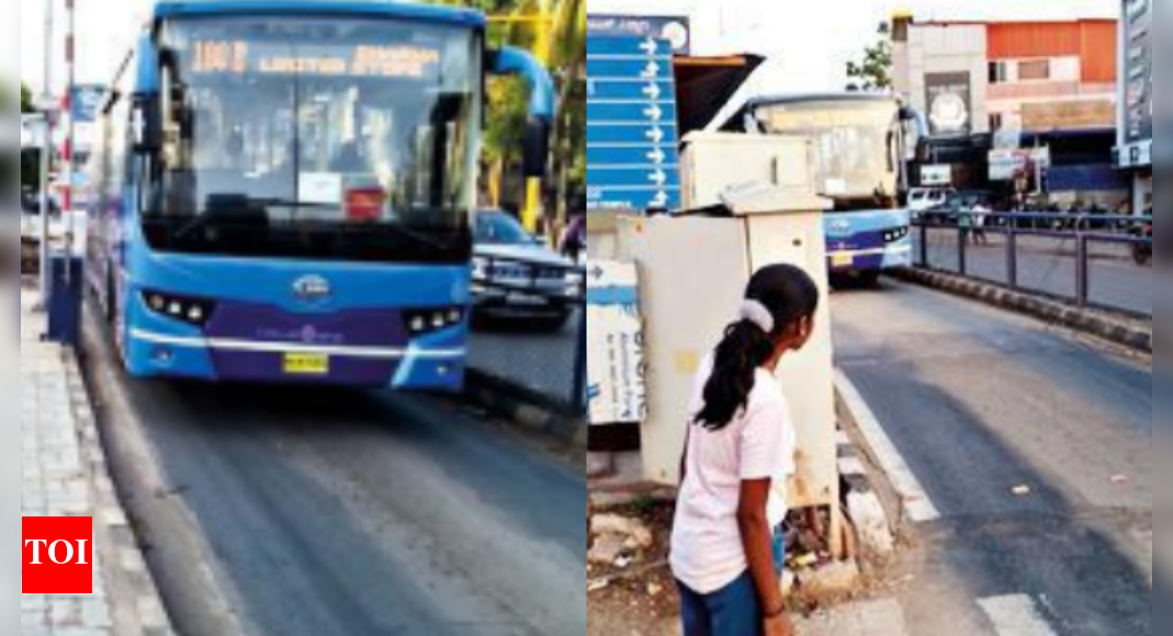 Brts: Brts Stop Entrances Pose Danger To Bus Passengers In Twin Cities ...