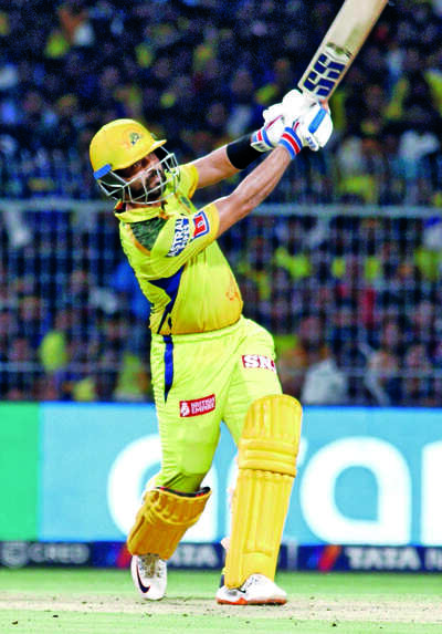 Super Kings: Super Kings Slay Knights | Kolkata News - Times of India