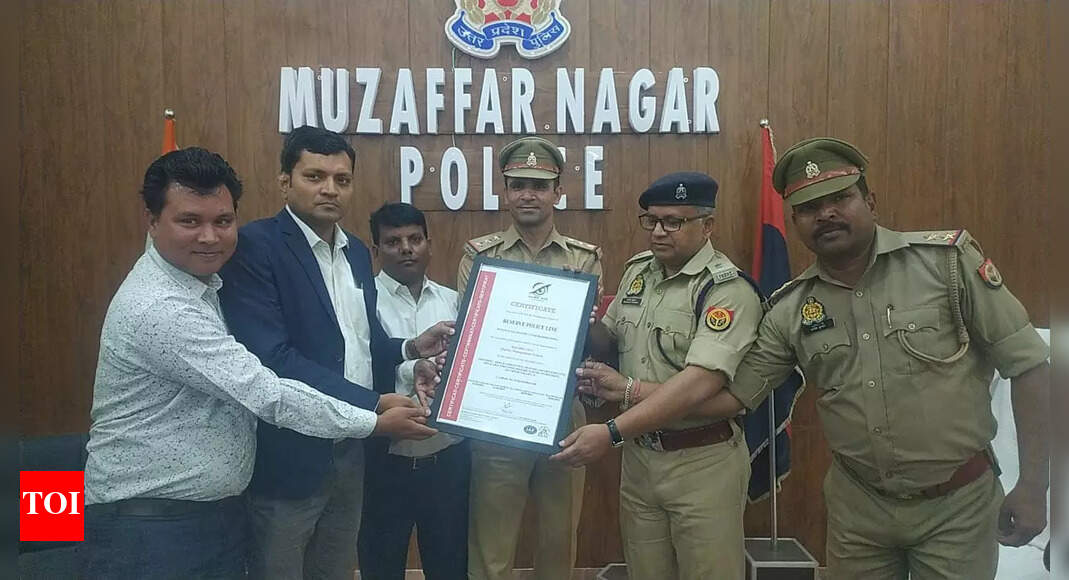 ISO recognition for Muzaffarnagar Police Lines | Meerut News - Times of ...