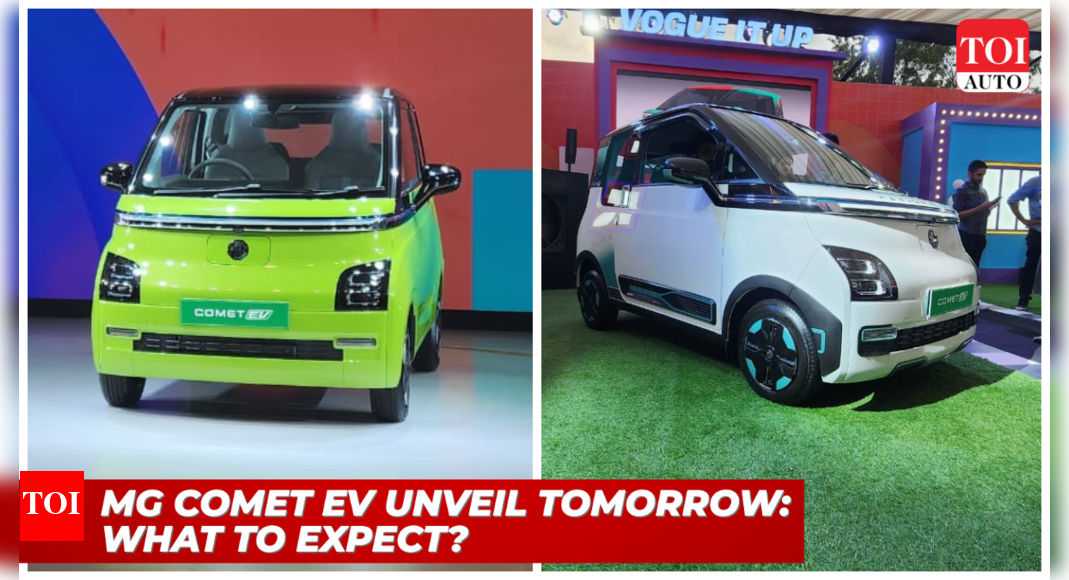MG Comet EV to be unveiled on 26th April: What to expect from this ...