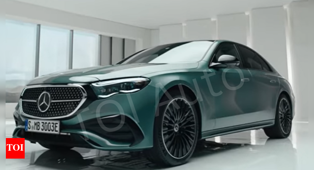 New Mercedes-Benz E-Class makes global debut: Gets 100 km EV range ...