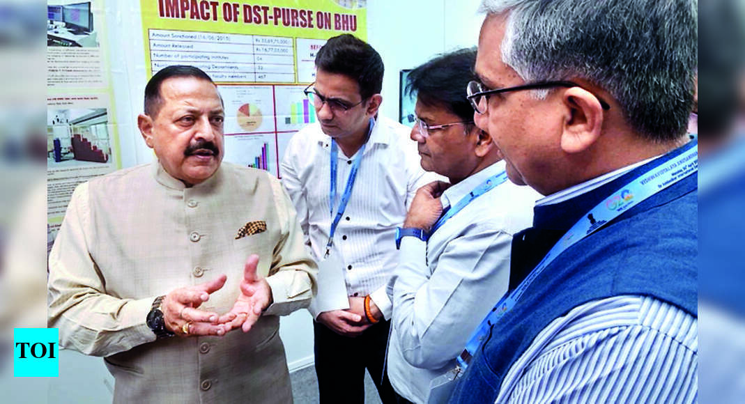 Union Min Jitendra Singh Praises Bhu For High-quality Research | Varanasi News - Times of India