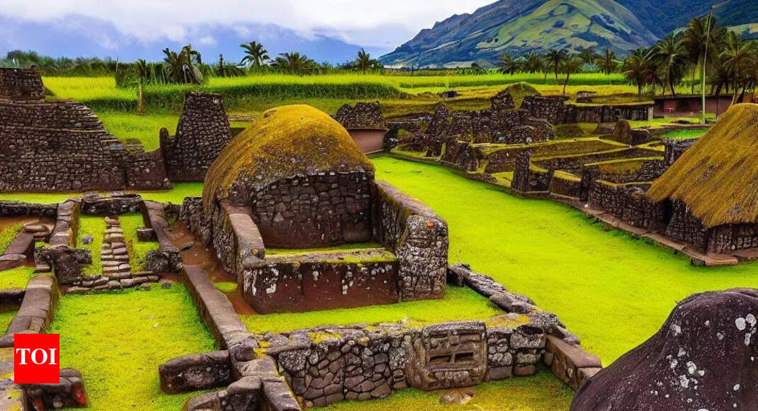 Archaeologists excavate 1000-year-old mummy in Peru - Times of India