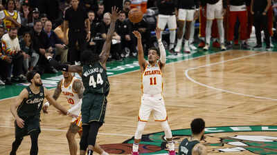 NBA: Young's long 3 lifts Hawks to 119-117 win over Celtics | NBA News ...