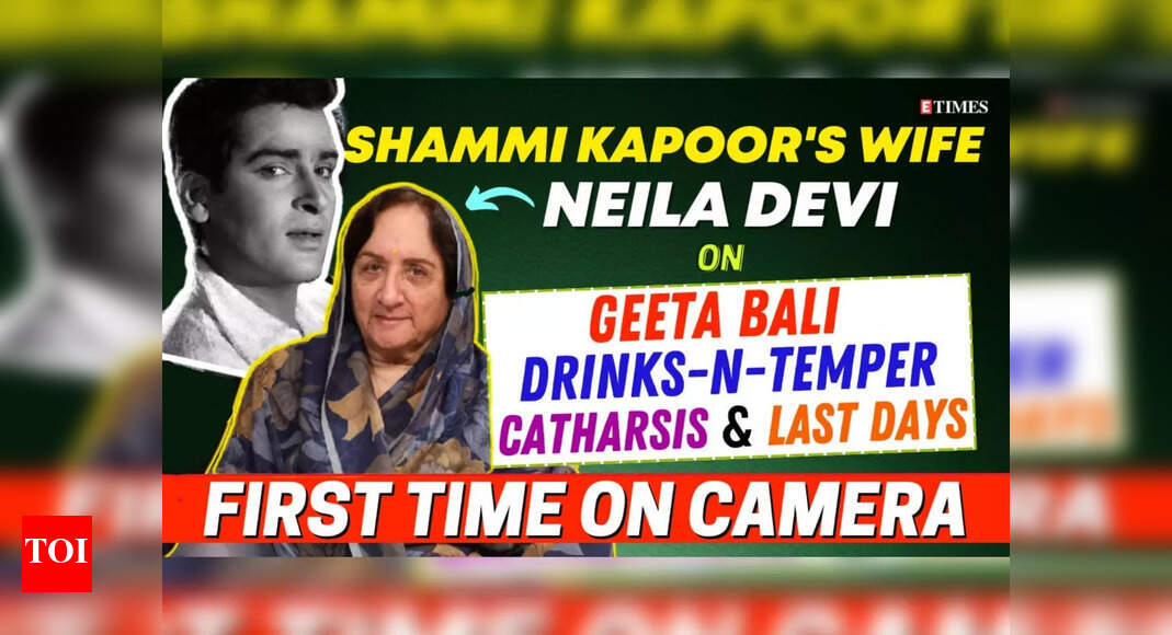 Shammi Kapoor's wife Neila Devi's Interview: On Geeta Bali, his drinks ...