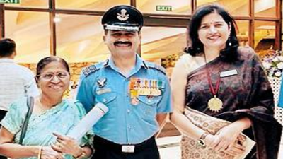 Indian Air Force: Proud Moment: Iaf Officer With City Connect Gets ...