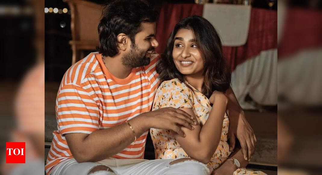 TV actor Madhan Pandian writes a romantic note to wife Reshma ...