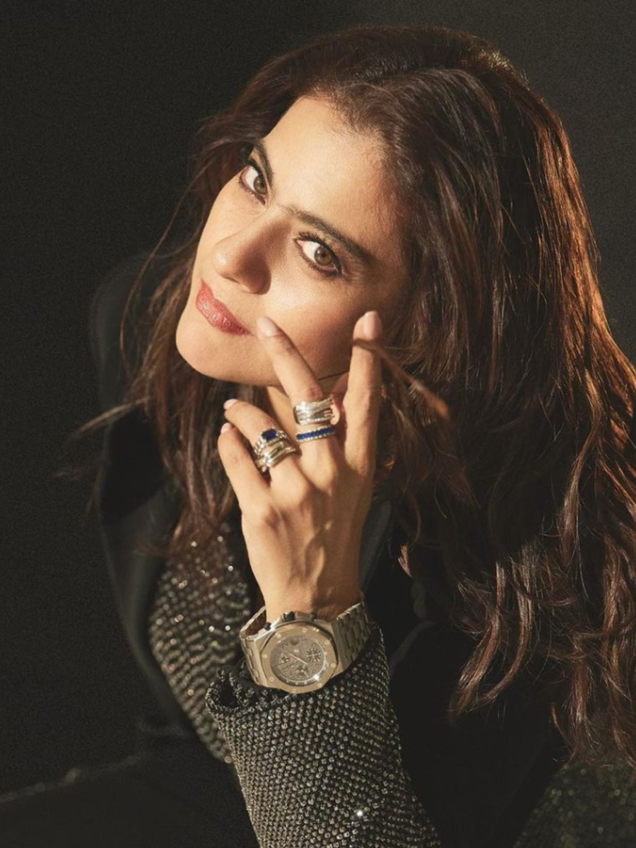 Kajol Is The Real Boss Babe As She Pairs Chic Pantsuit With Ajay Devgn ...