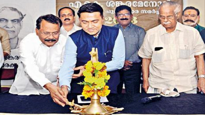 Goa CM Pramod Sawant releases book written by Sreedharan Pillai in ...