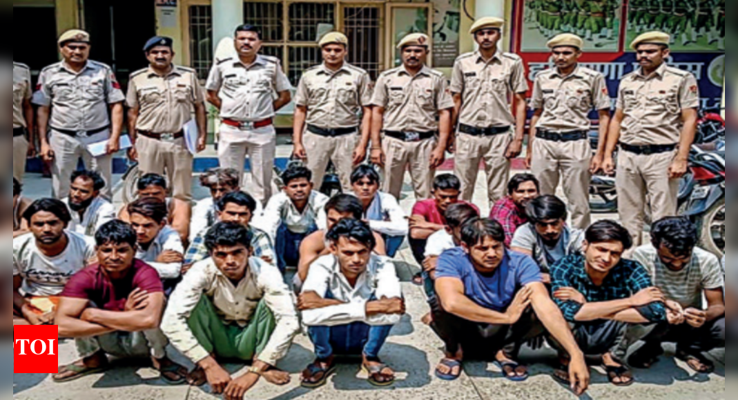 In first crackdown on 'new Jamtara', Haryana police raid 300 locations, detain 125 | Gurgaon ...