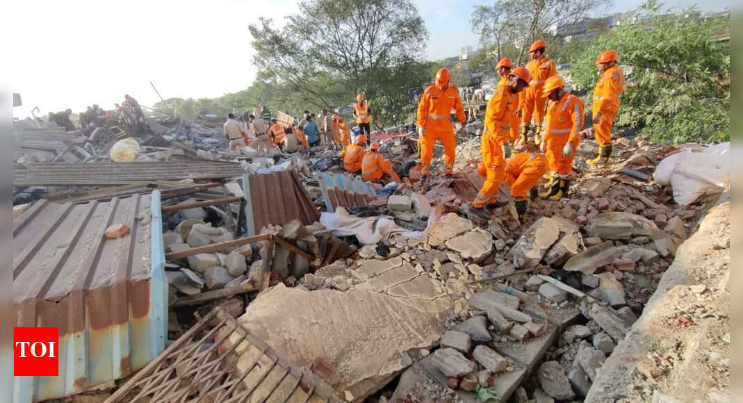Bhiwandi building collapse: Woman dead, her two sons pulled out alive ...