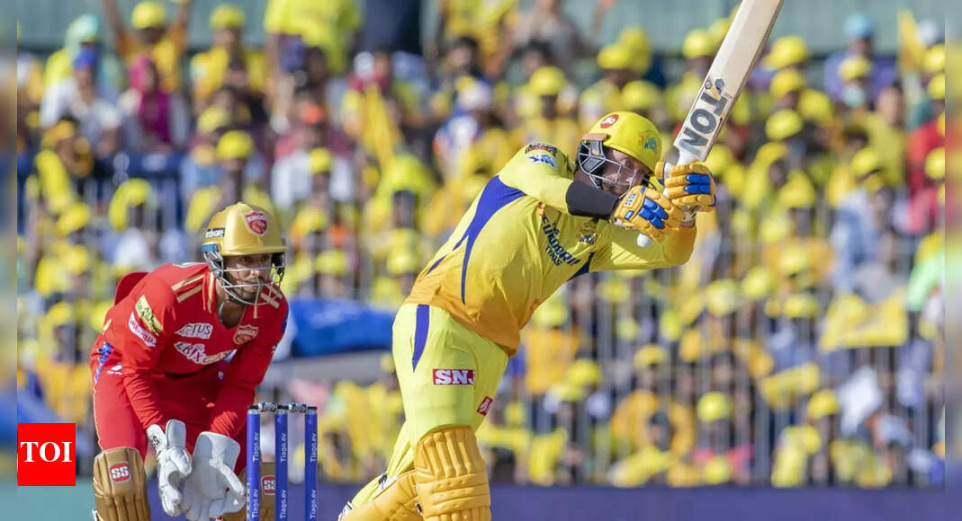 IPL 2023: Devon Conway powers Chennai Super Kings to 200/4 against Punjab Kings | Cricket News ...
