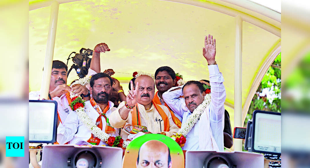 Committed To Developing Shiggaon-savanur: Cm | Hubballi News - Times of ...